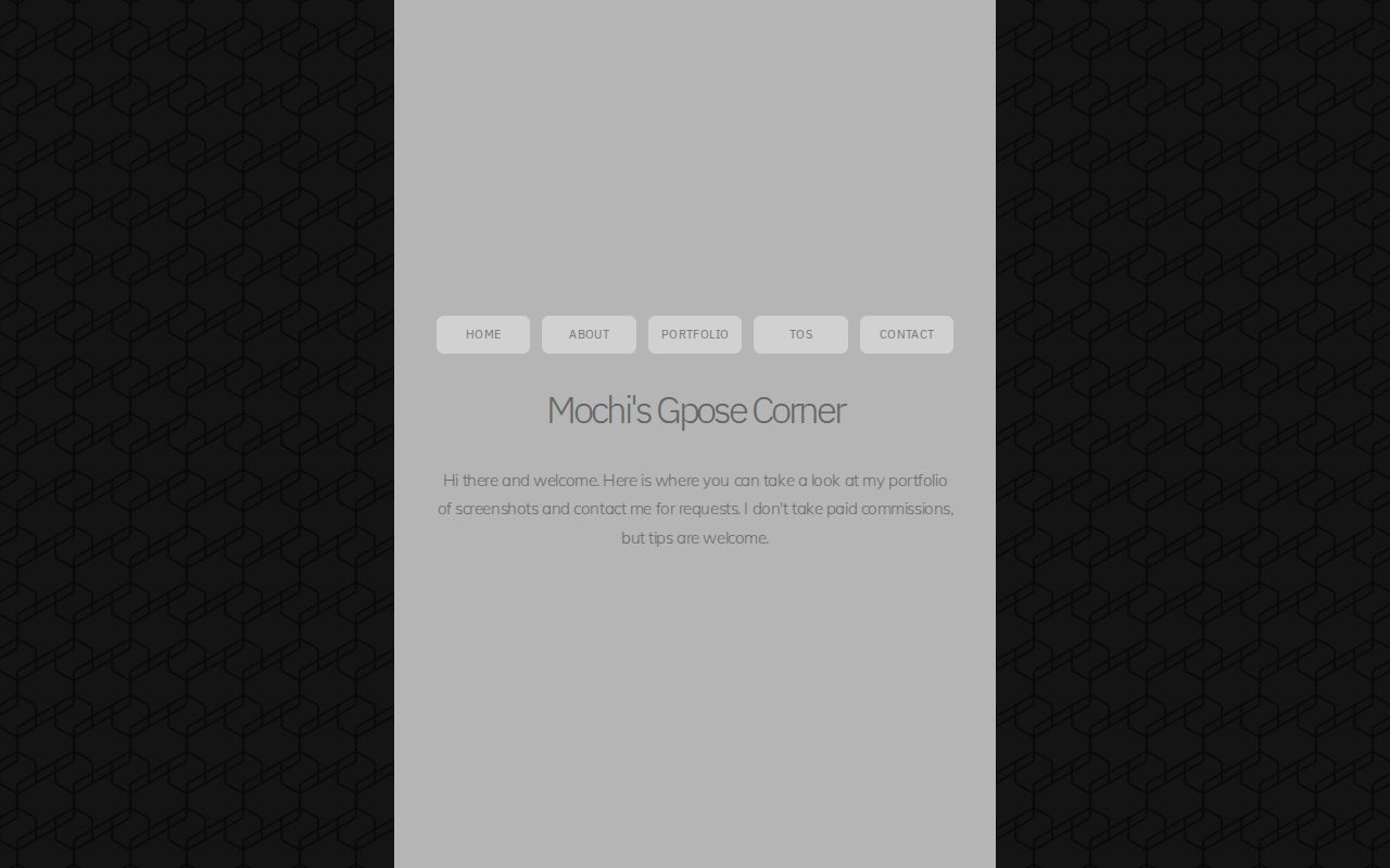 Mochi's Gpose Corner